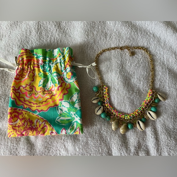 Lilly Pulitzer | Jewelry | Lilly Pulitzer Cowrie Shell Necklace | Poshmark